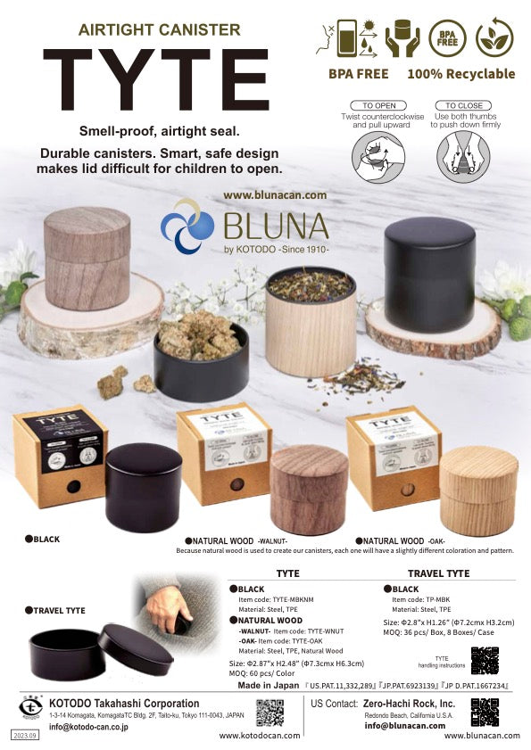 New Leaflets of TYTE 2023 – BLUNA TYTE